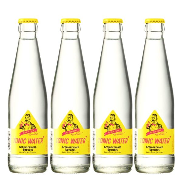 Schwarzwald Sprudel Tonic Water 4 x 250 ml - Hellhammer-Gin